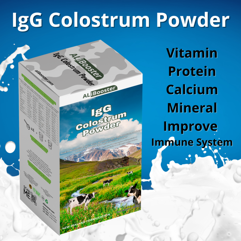 Food supplement IgG Colostrum powder 100% natural