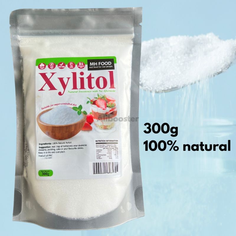 Xylitol en poudre 300 g | Édulcorant naturel à faible indice glycémique