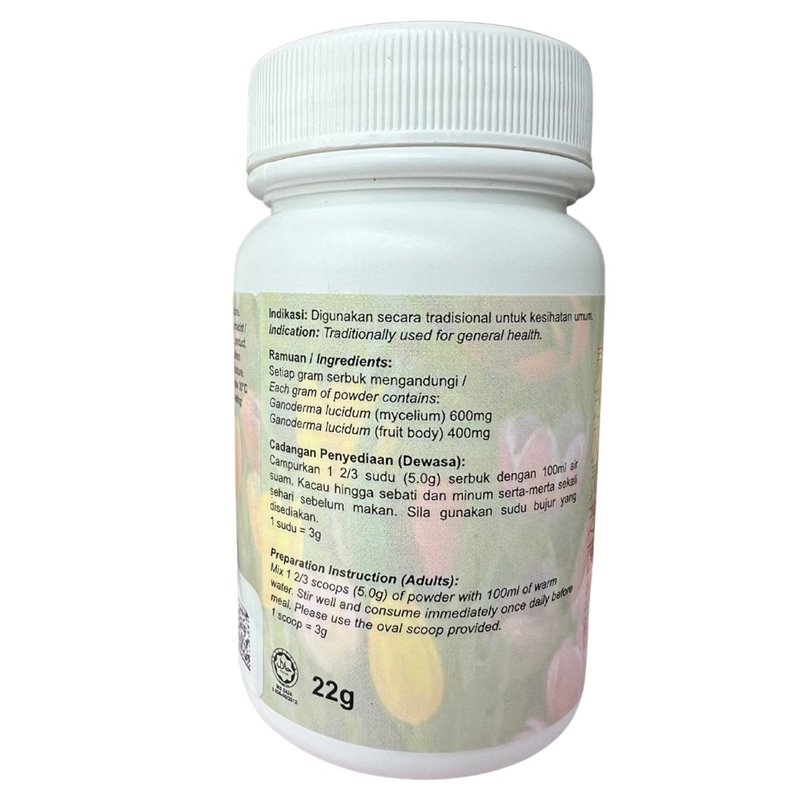 Svamppulver DXN REISHI Ganoderma Fjäderfä Reishilium