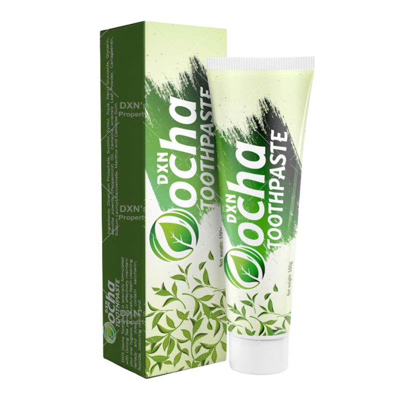DXN Oocha Toothpaste 150 g – Dentifrice Naturel au Thé Oolong et Menthe