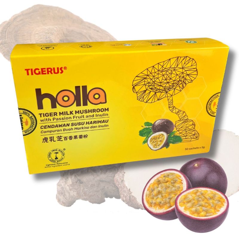 Lignosus Tiger Milk Mushroom Tigermelk vrucht van Inuline passie