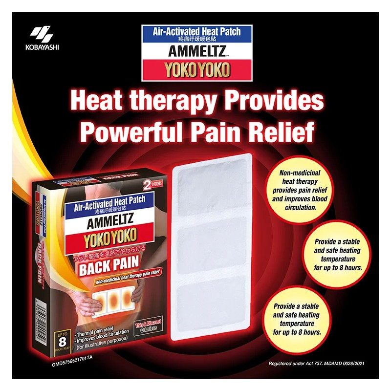 Ammeltz Yoko Yoko Patch back relieve hombro músculos del cuello ...