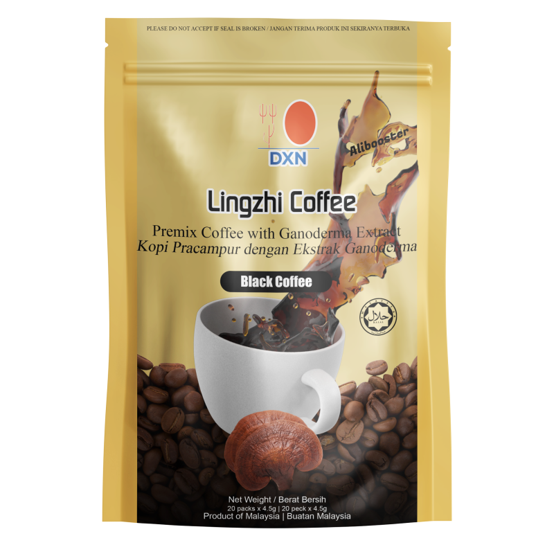 DXN kahve mantarı ganoderma Reishi Lingzhi şeker olmadan şekersiz