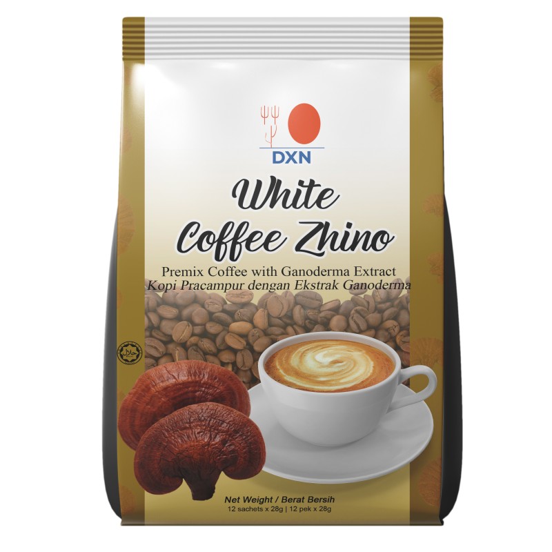 DXN white coffee soluble Zhino Ganoderma Malaysian reishi mushroom coffee