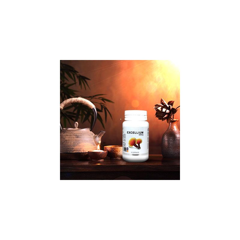 Gano Excel Excellium - Capsules de mycéliums de Ganoderma lucidum